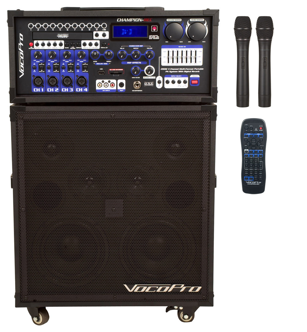 VocoPro CHAMPION-REC-4 (HEAD + SPEAKER)